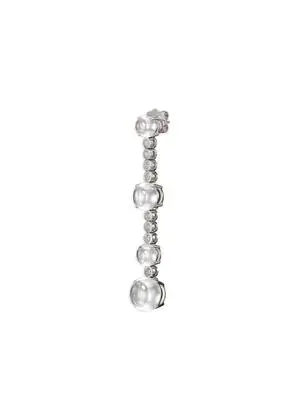 ANABELA CHAN 14k White Gold And Rhodium Vermeil Sapphire Earrings