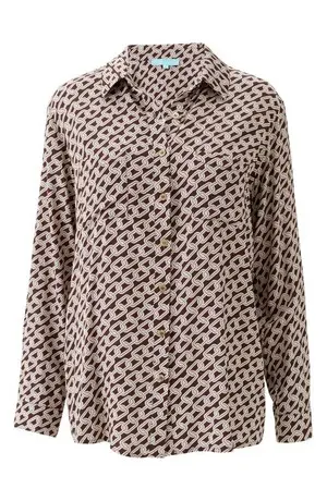 Melissa Odabash Millie Cover-up Shirt - Chain