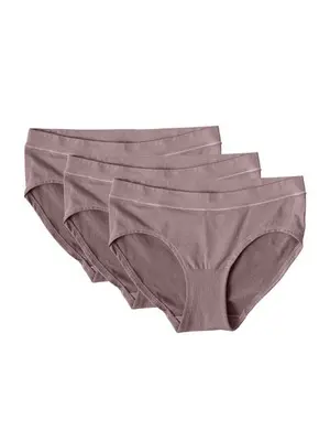 Ingrid & Isabel® Cooling Seamless Maternity Underwear - Deep Taupe