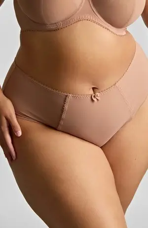 Panache Liberty Cheeky Briefs - Mocha