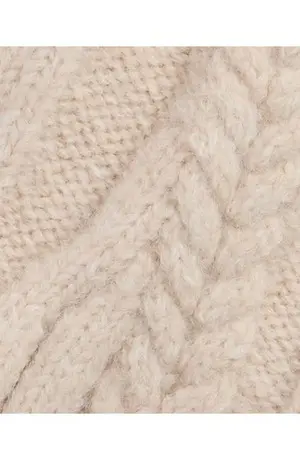 Barbour Elsdon Cable Knit Mittens