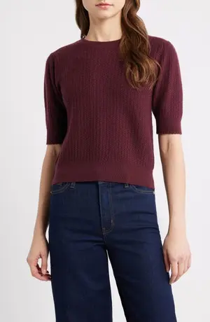 Frame Scalloped Sweaters For Women