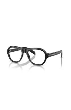 Prada Pr C12vf Pillow Optical Glasses - Black