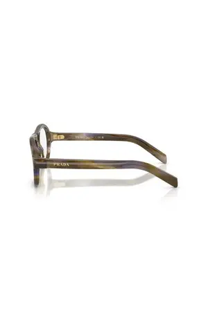 Prada 55mm Rectangle Optical Glasses