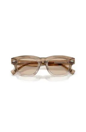 Brunello Cucinelli 48mm Square Optical Glasses - Green