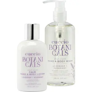 CUCCIO Botanicals Lavender + Rosemary Hand & Body Essentials Set - N/a