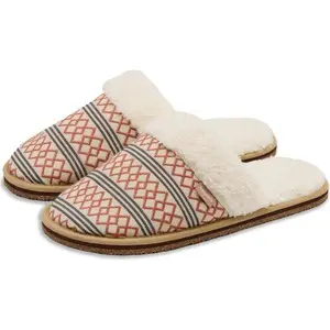 FEELGOODZ Artisan Woven Mule Slipper - Persimmon