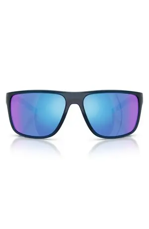 SCUDERIA FERRARI 63mm Pillow Sunglasses - Opal Blue