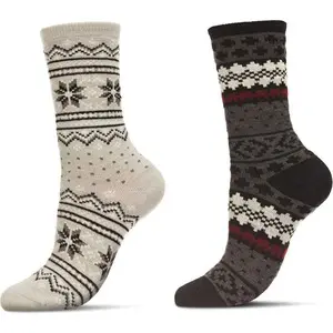 Memoi Patterned Socks Hoiseries For Women