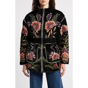 Farm Rio Embroidered Jackets For Women