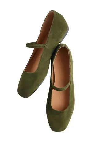 Madewell Greta Ballet Flat - Loden