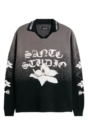 SANTO STUDIO Khalil Rountree Lotus Knit Jersey