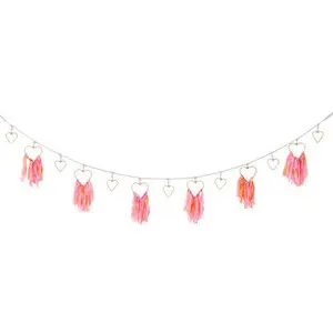 JOLLITY & CO Chiffon Heart Garland