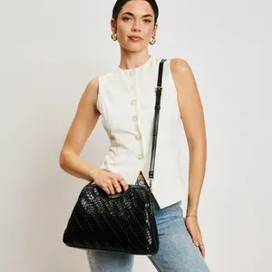 Moda Luxe Woven Cross Body Bags