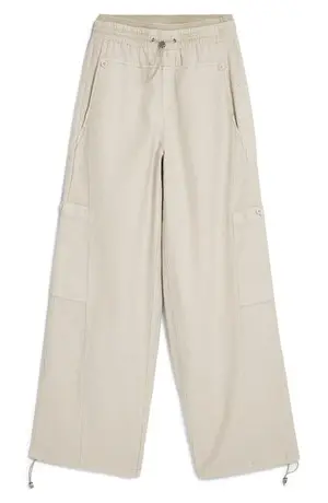 Desigual Cotton Toggle Joggers - Beige