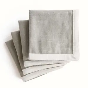NAPA HOME & GARDEN Fernbrook Cocktail Napkins Set Of 4 - Green