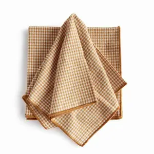 NAPA HOME & GARDEN Sidney Dinner Napkins Set Of 4 - Yellow