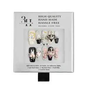 3H NAILS Whimsical Charm Luxury Handmade Press On Nails