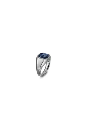 David Yurman Streamline® Inlay Sterling Signet Ring