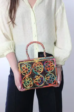AMAZÓNICA Siena Handbag - Multi-colored Floral