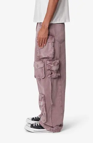 Mnml Washed Barrel Baggy Cargo Pants