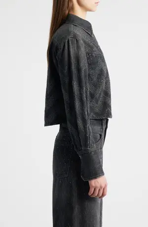 Hugo Boss Crop Denim Jacket