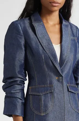 Cinq À Sept Louisa Denim Blazer