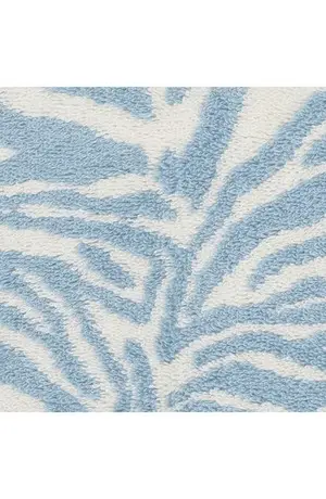 MATOUK Regine Zebra Stripe Cotton & Linen Towel