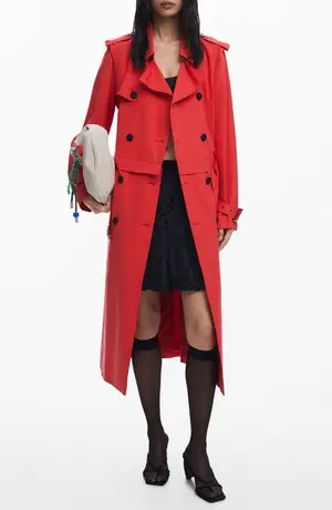 Desigual Trench Outerwear For Women