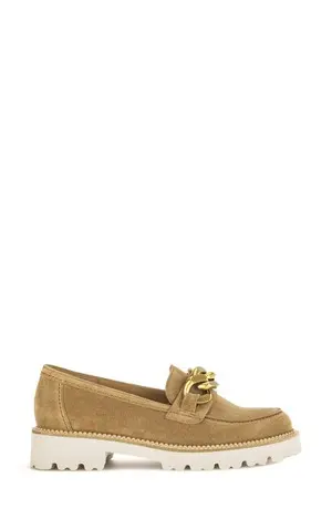 Gabor Platform Bit Loafer - Lion