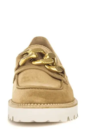 Gabor Platform Bit Loafer - Lion