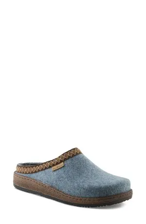 SPRING STEP SHOES Snuggee Wool Clog - Denim Blue