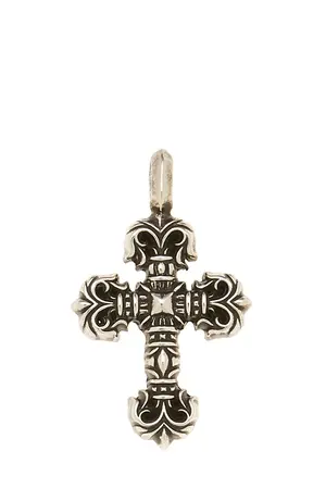 Chrome Hearts Sterling Filigree Cross Pendant - Silver