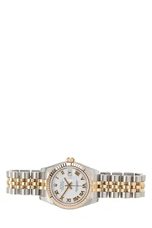 Rolex Stainless Steel Datejust Watch - Silver