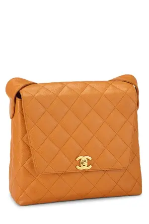 Chanel Quilted Caviar Shoulder Bag
