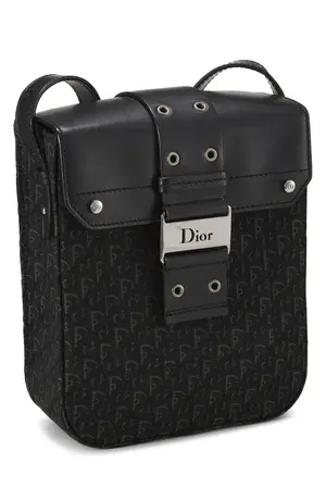 Dior Street Chic Diorissimo Canvas Shoulder Bag