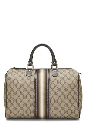 Gucci Original Gg Supreme Joy Boston Handbag - Beige
