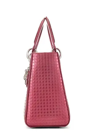 Dior Micro Cannage Quilted Calfskin Lady