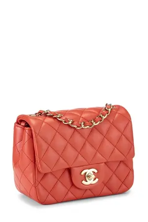 Chanel Lambskin Square Flap