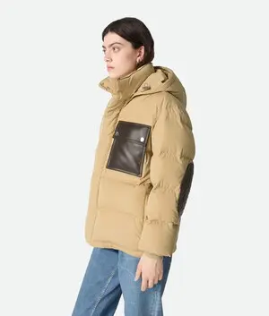 BOTTEGA  VENETA Tech Cotton Puffer Jacket