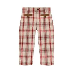 Gucci Plaid Gg Trousers