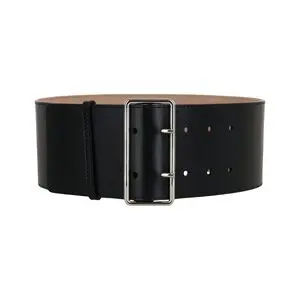 ALEXANDER MCQUEEN Wide Leather Military Belt