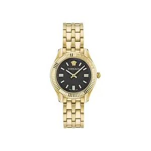 Versace Greca Time Bracelet Watch - Gold