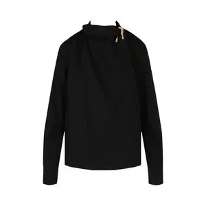 Bottega Veneta Draped Blouse 'nero - Black