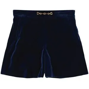Gucci Horsebit Velvet Shorts