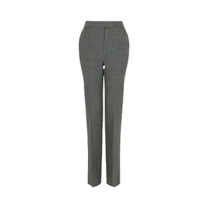 FERRAGAMO Wool Houndstooth Trousers