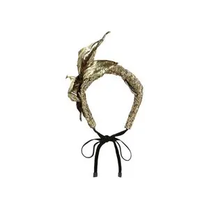 Gucci Floral Headband - Gold