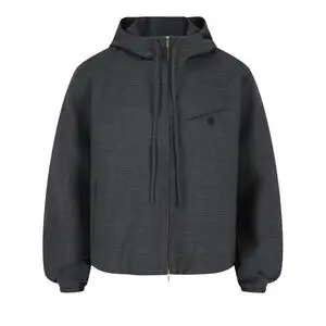 FERRAGAMO Wool Zip-up Jacket