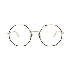 Dior Round Frame Optical Frames - Gold
