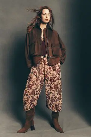 Farm Rio X Balloon Pants - Floral Victory